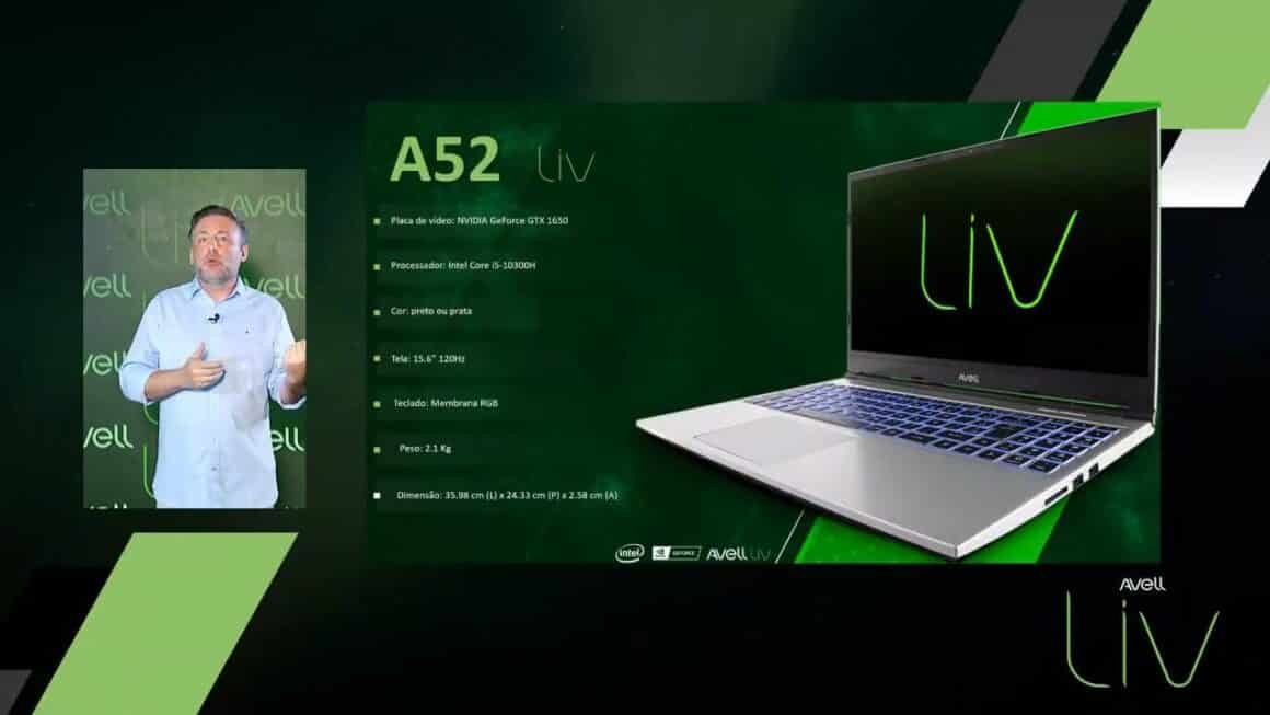 Avell Liv é lançada com Intel Core de 10ª e NVIDIA GeForce RTX Super